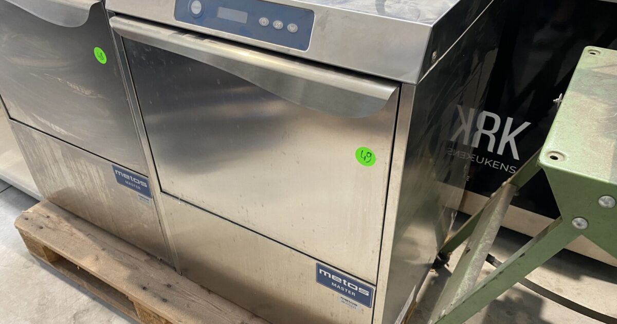 Metos Master premium 50 - Vaatwasser DW107E | Komerco